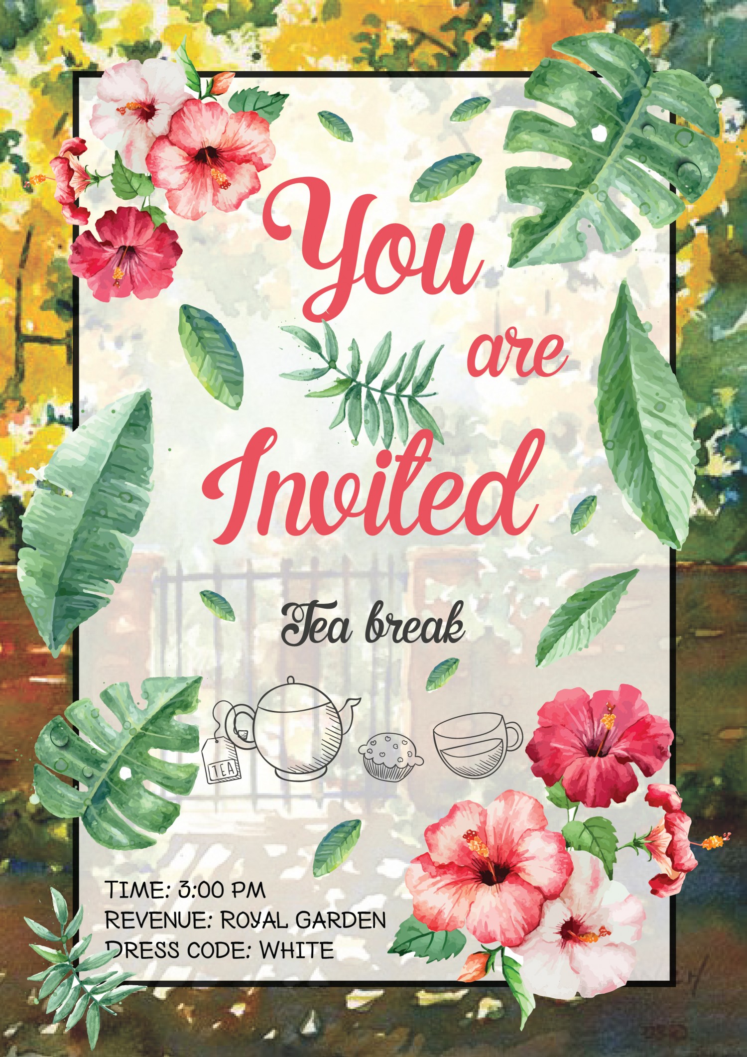 Tea break Invitation - Thủy Ly - Color ME